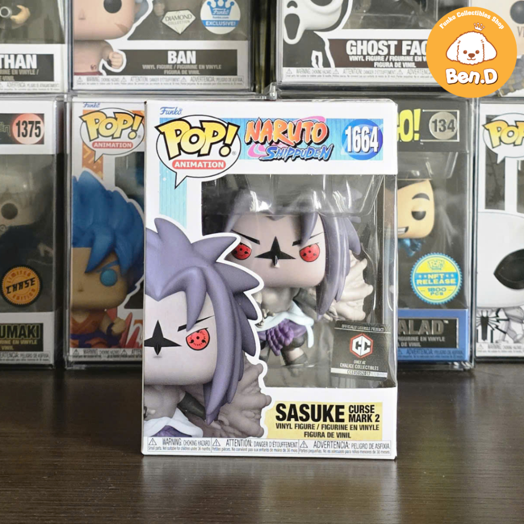 Funko POP! Animation: Naruto Shippuden - Sasuke Curse Mark 2 #1664 ...