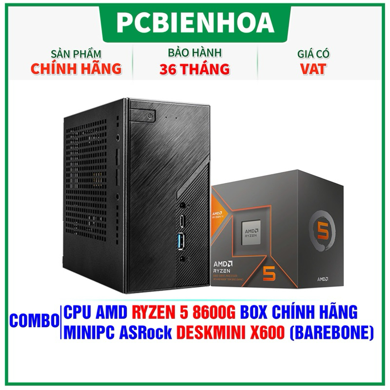 Combo AM5- Mini PC X600+ RYZEN 5 8600G- BH Chính hãng | Shopee Việt Nam