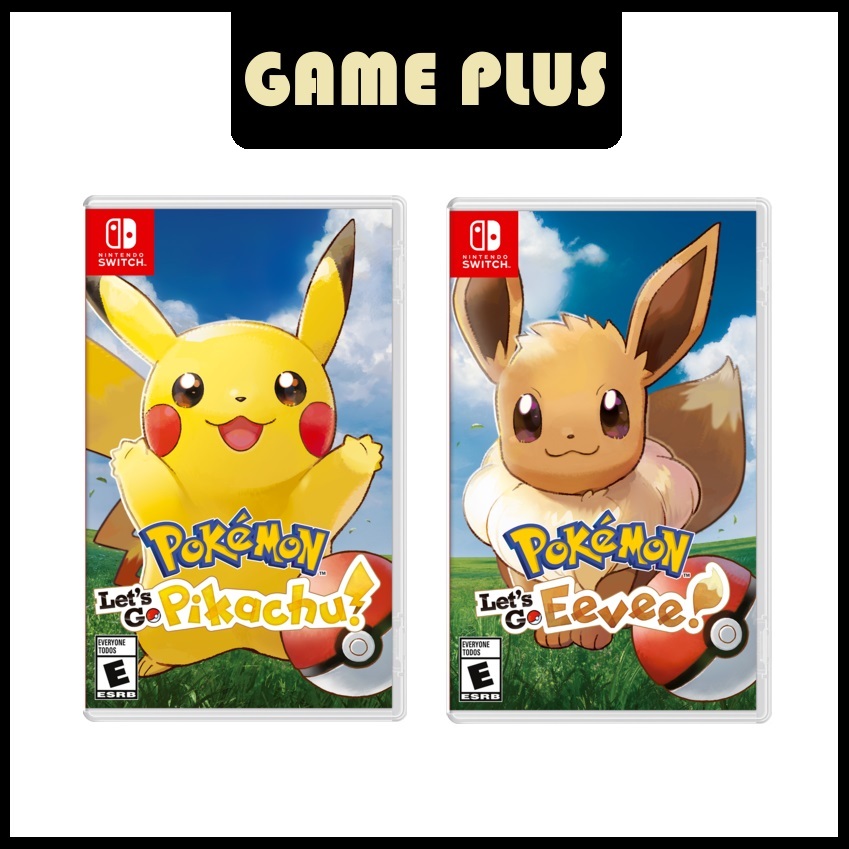 Băng Game 2ND Pokemon Let's Go Pikachu Eevee cho máy Nintendo Switch | Shopee Việt Nam
