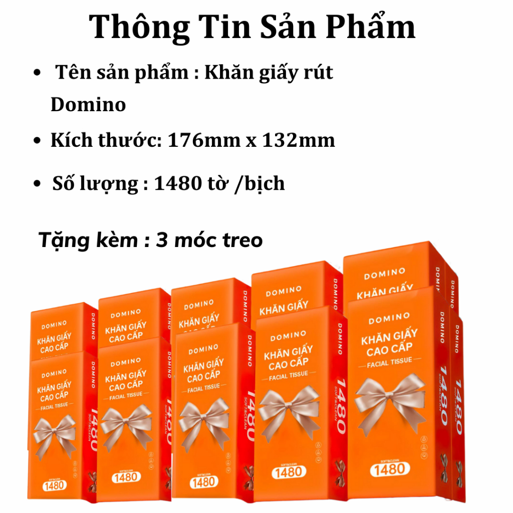 Khăn Giấy Rút Mika Treo Tường Combo 10 Bịch 1480 Tờ 4 Lớp Bằng Bột Gỗ ...