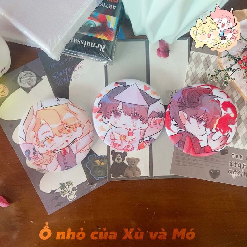 Huy hiệu Badge kim tuyến 5.8cm My S Class Hunters (Han Yoojin/ Han ...