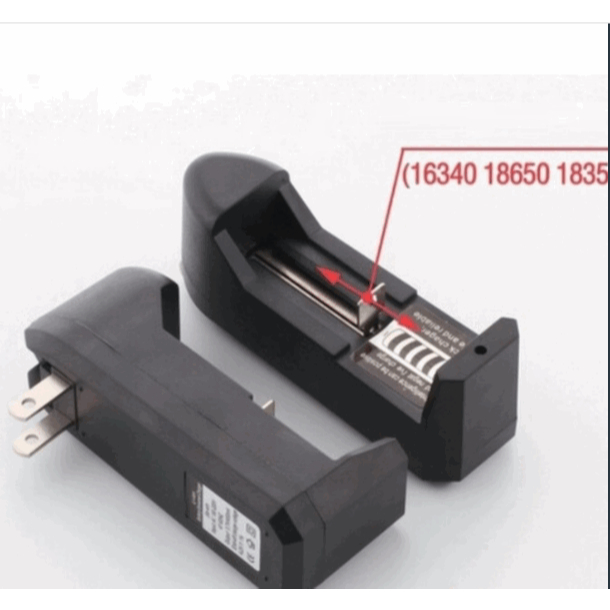 Sạc pin đơn lithium lion cell 3.7v đa năng có đèn pin rời 18650 14500 ...