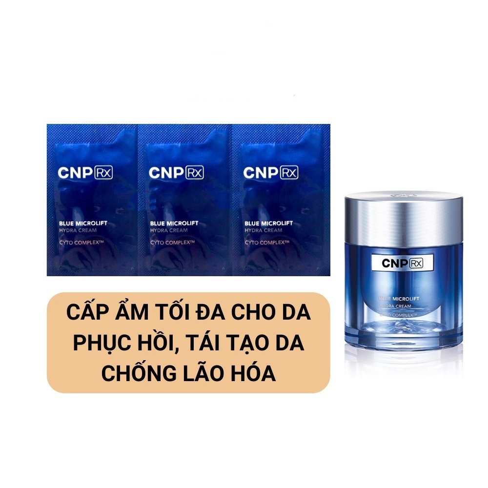 Gói Kem Dưỡng Cấp Ẩm Phục Hồi Cnp Rx Blue Microlift Hydra Cream Cyto ...