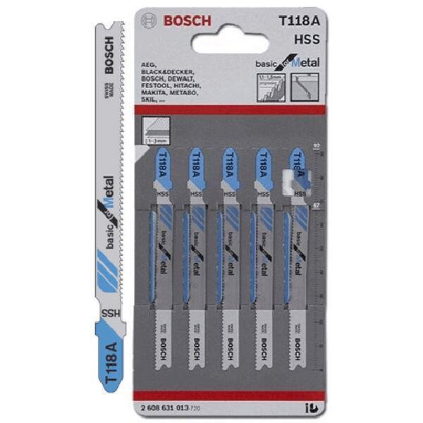 Bộ 5 Cái Lưỡi cưa lọng T118 A – Sắt Bosch 2608631013 | Shopee Việt Nam