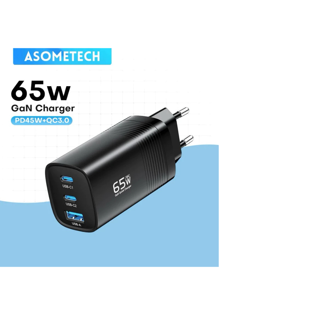 Củ sạc 65w PD GaN Asometech | Shopee Việt Nam