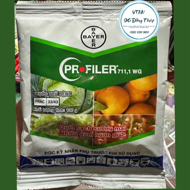 [DATE 2025] PROFILER BAYER GÓI 100g| Quét sạch sương mai | Shopee Việt Nam