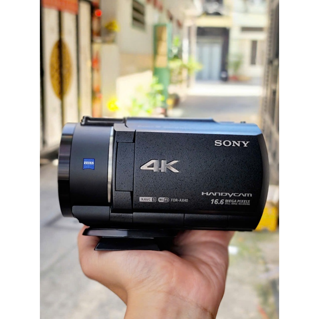 Máy Quay Sony Handycam FDR-AX40 - Quay 4k - Có Wifi - Chống rung - Zoom ...