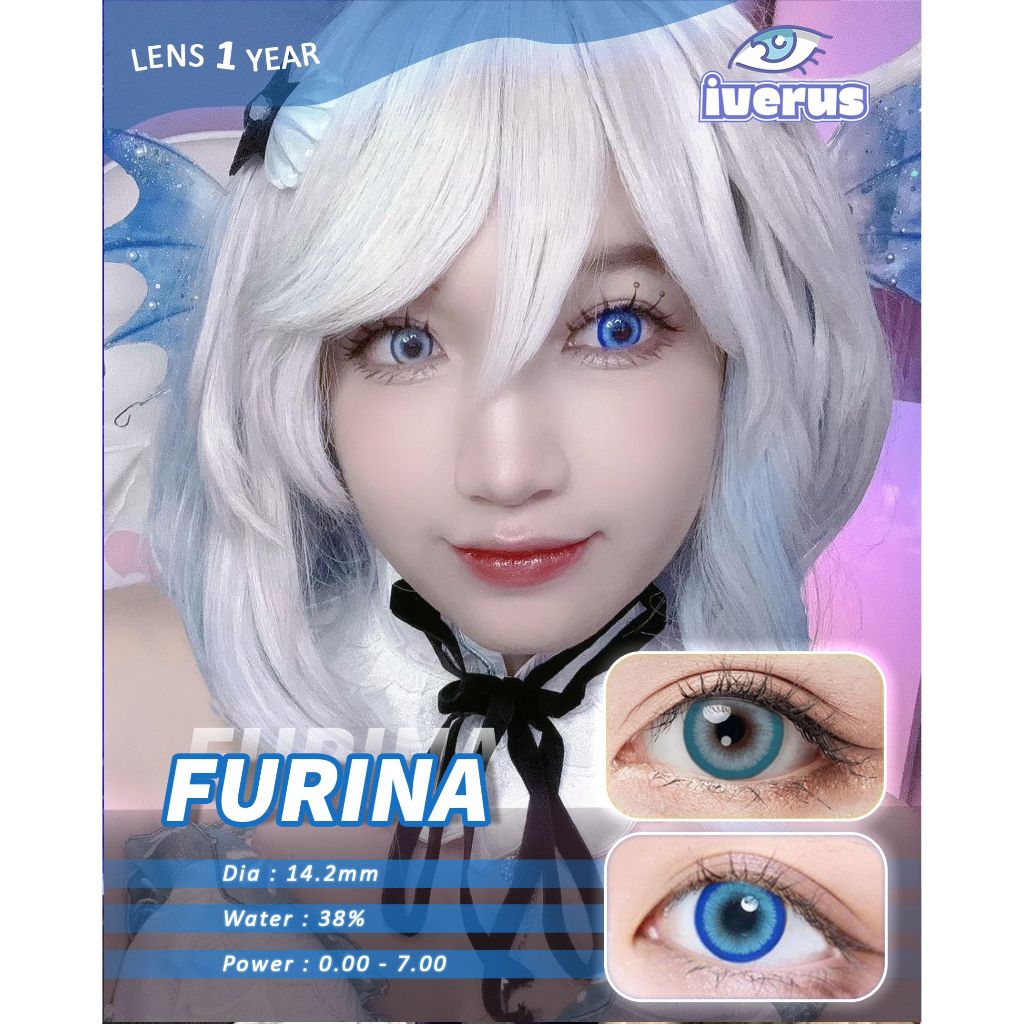 Một cặp kính áp tròng cosplay - lens cosplay Furina Genshin Impact giãn ...