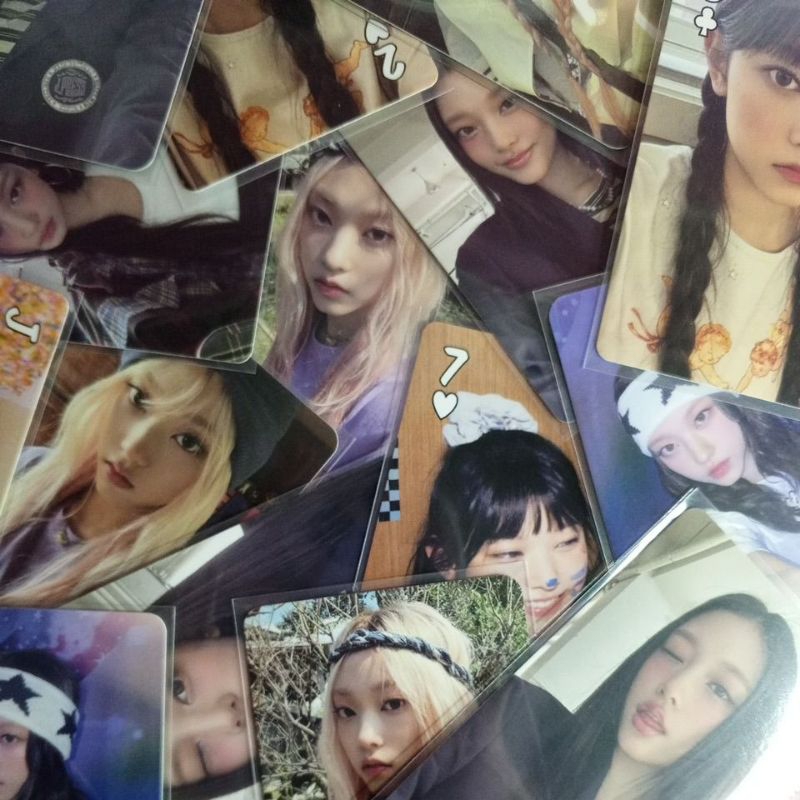 [off 100%]pt1 SUPERNATURAL,HOW SWEET,SSGT23 card bo góc Haerin Newjeans ...