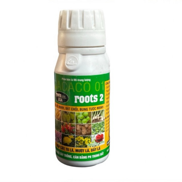 Phân bón lá ROOT 2 USA chai 100ml| Cty CACA | Shopee Việt Nam