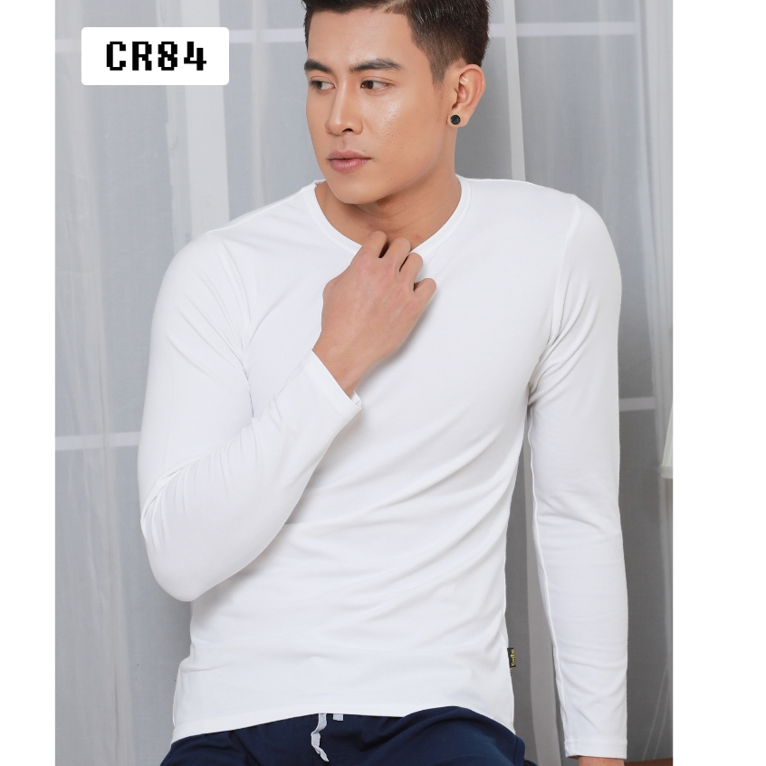 [COVERING]Áo tay dài nam cotton USA co giãn CR84 COVERING 608 LOẠI TỐT ...