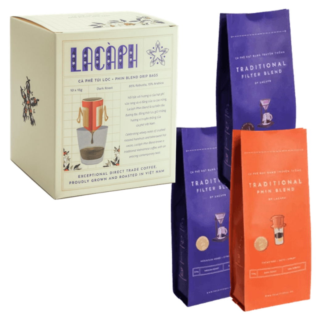 Lacaph - Cà phê hạt rang xay truyền thống - Phin Traditional Blend 250g ...