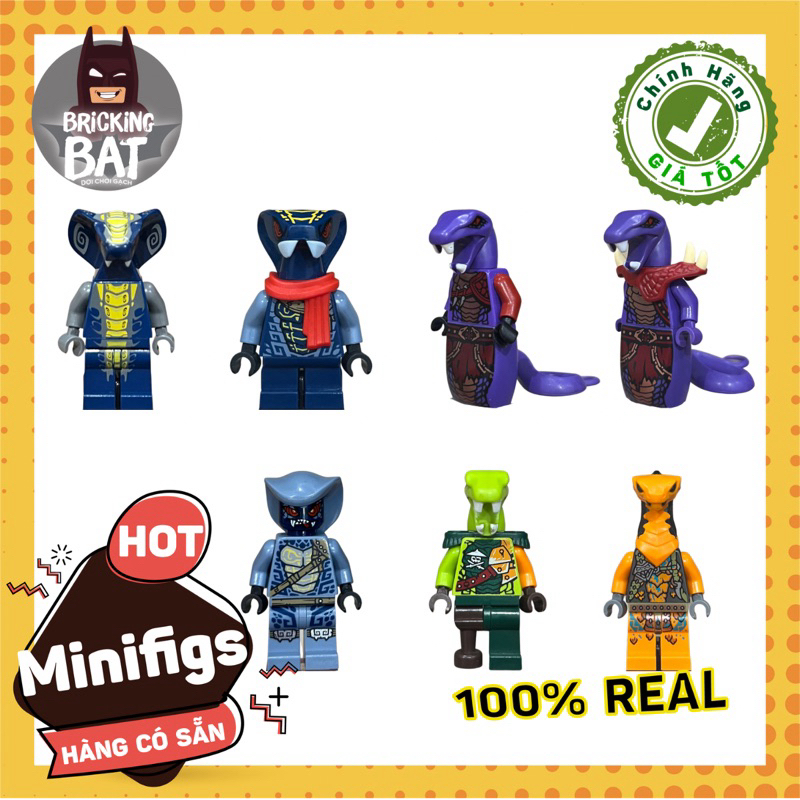 [Bricking Bat] LEGO Minifigs - Ninjago Snake Army Collection | Shopee ...