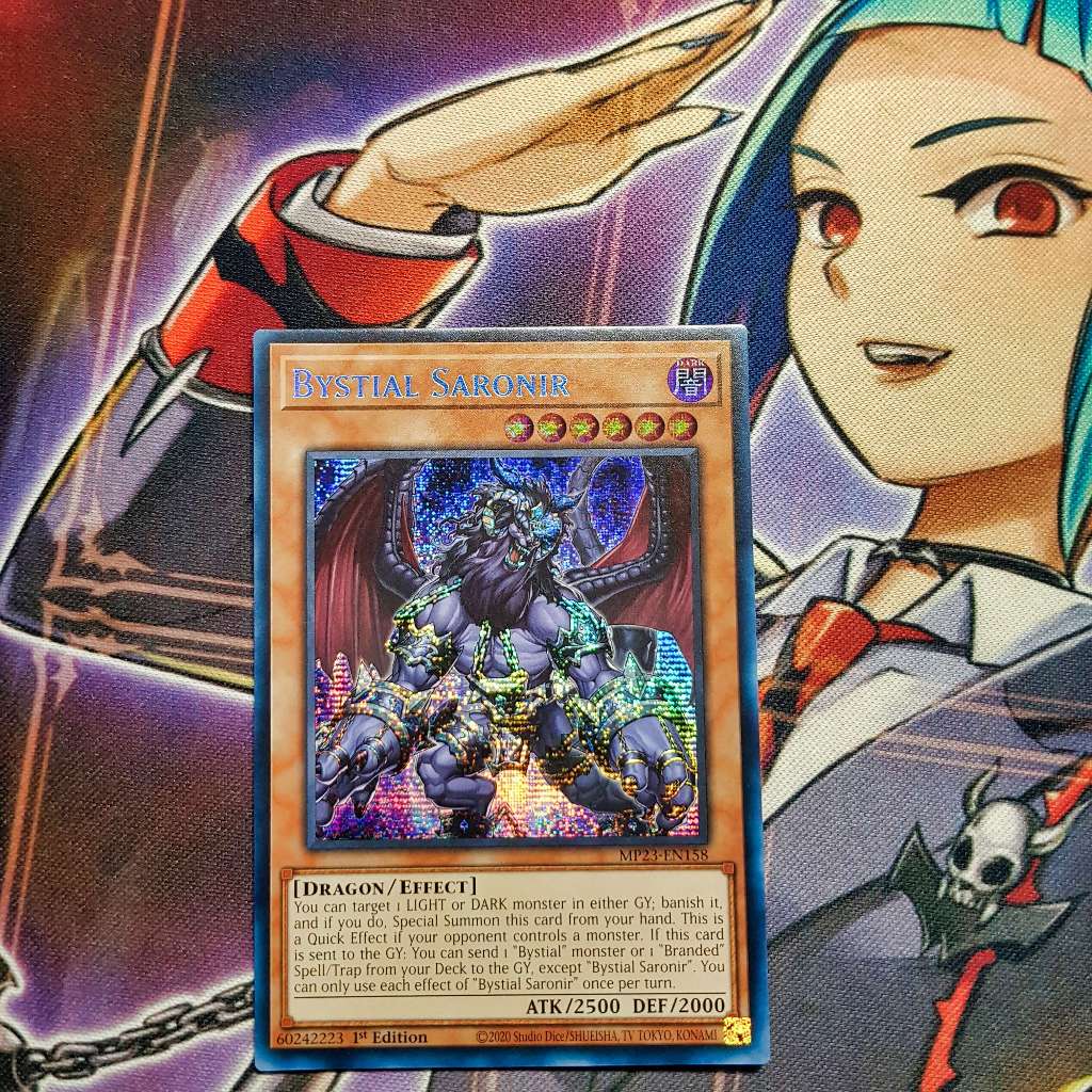 Thẻ bài Yugioh chính hãng | Bystial Saronir | MP23 Secret rare ...