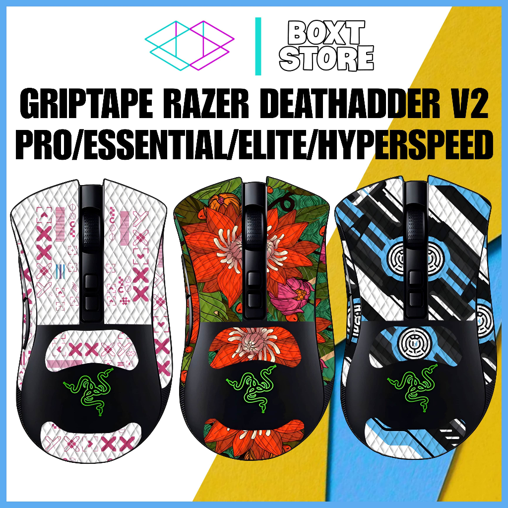 Miếng Dán Grip Tape 3M Chuột Razer DeathAdder V2 Pro Essential Elite ...