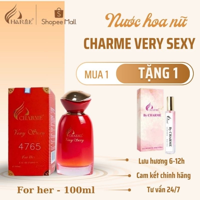 NƯỚC HOA CHARME VERY SEXY - NƯỚC HOA CHARME PERFUME CHÍNH HÃNG | Shopee Việt Nam