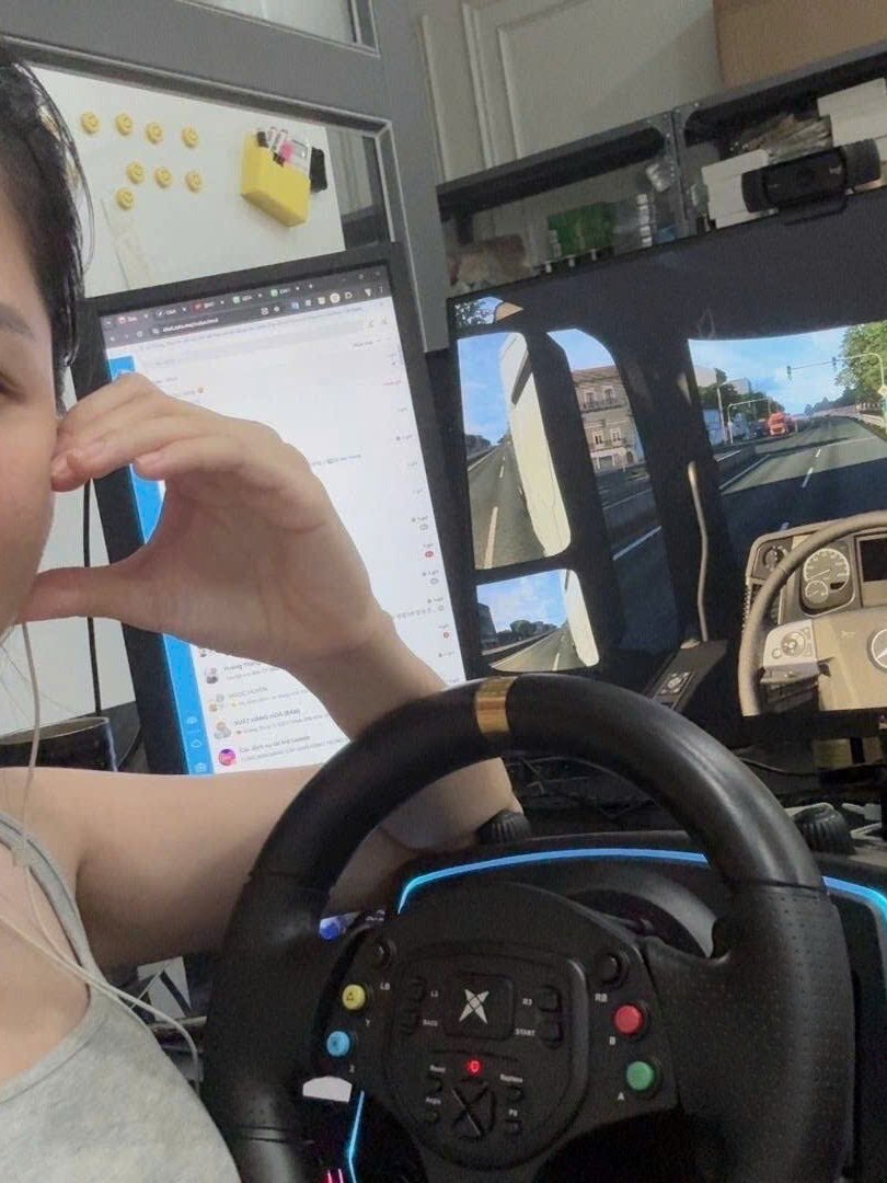 Vô lăng GOG R808 LED Racing Wheel kèm GAME,cần số rời,pedal nhựa ABS ...