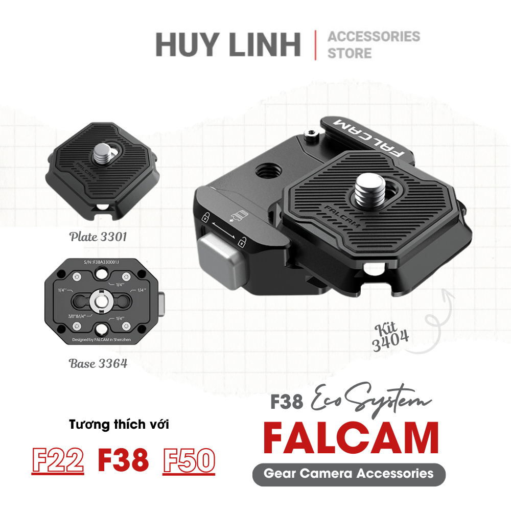 Falcam 3404 Bộ kit thao tác nhanh chóng sử dụng hệ thống phụ kiện F38 ...