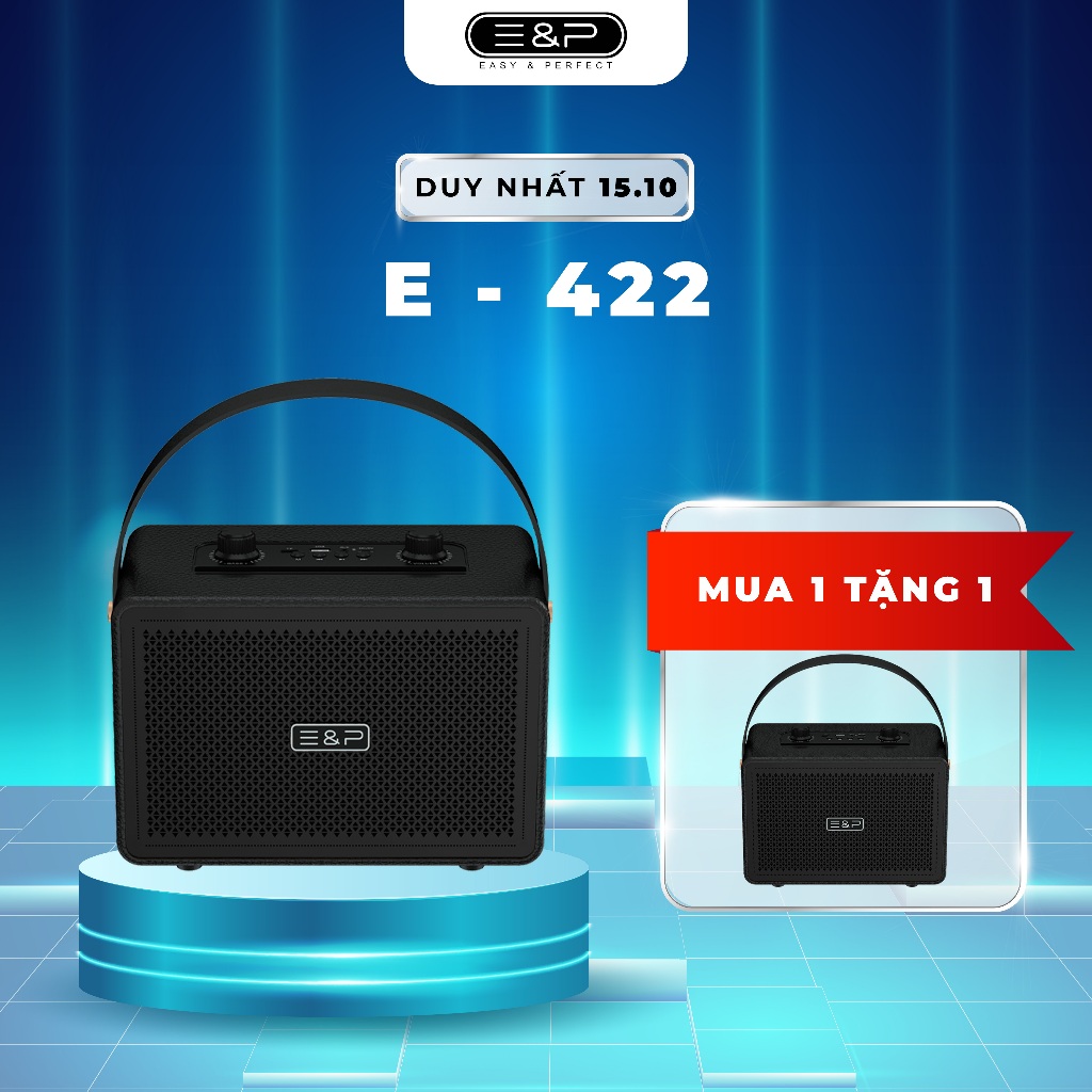 Loa Bluetooth Nghe Nhạc E-422 E&P, Công Suất 20W Nghe Nhạc Cực Hay m Thanh Lớn Sống Động, Pin ...