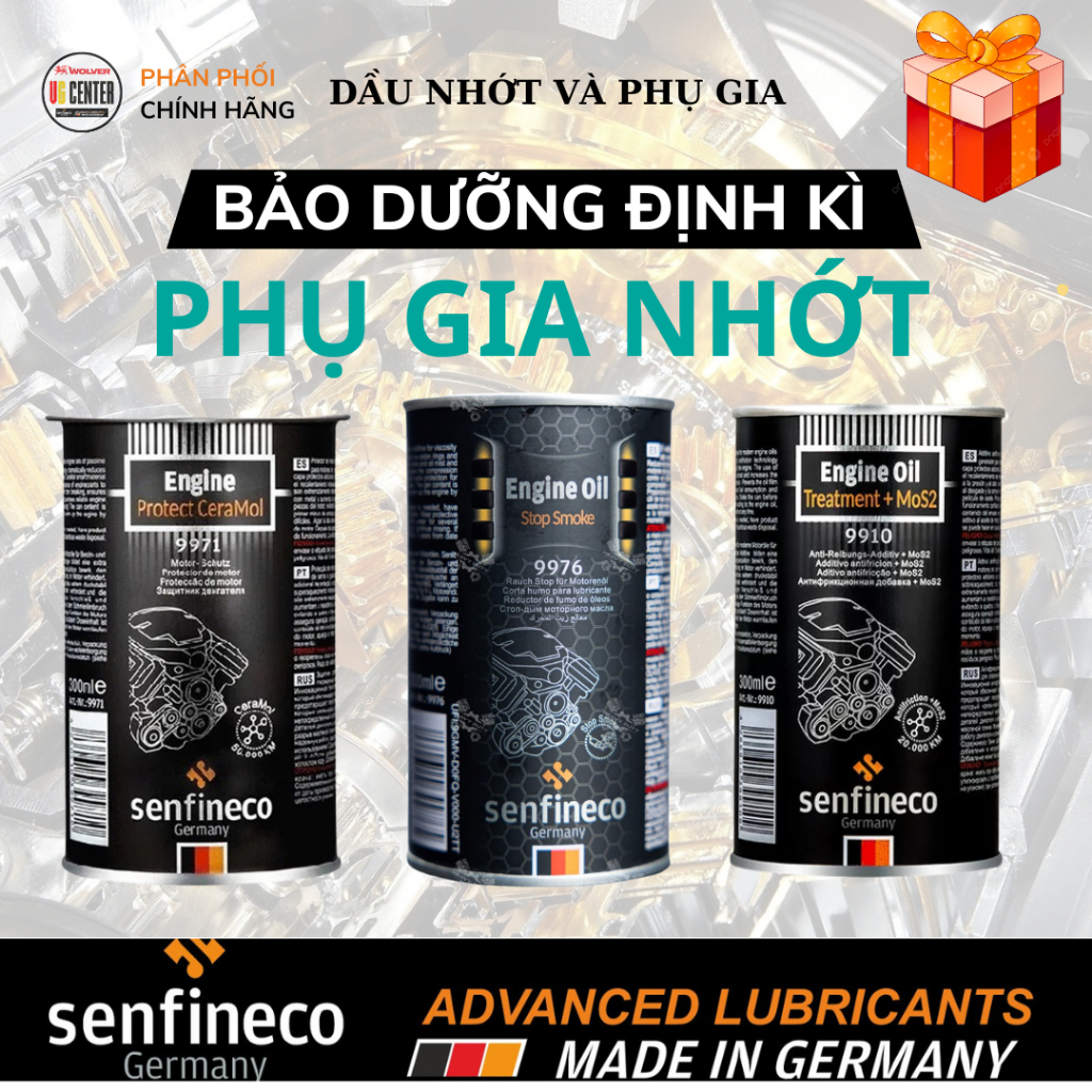 Phụ gia nhớt Senfineco 9976/9910/9971 - Engine Oil Treament Additives ...