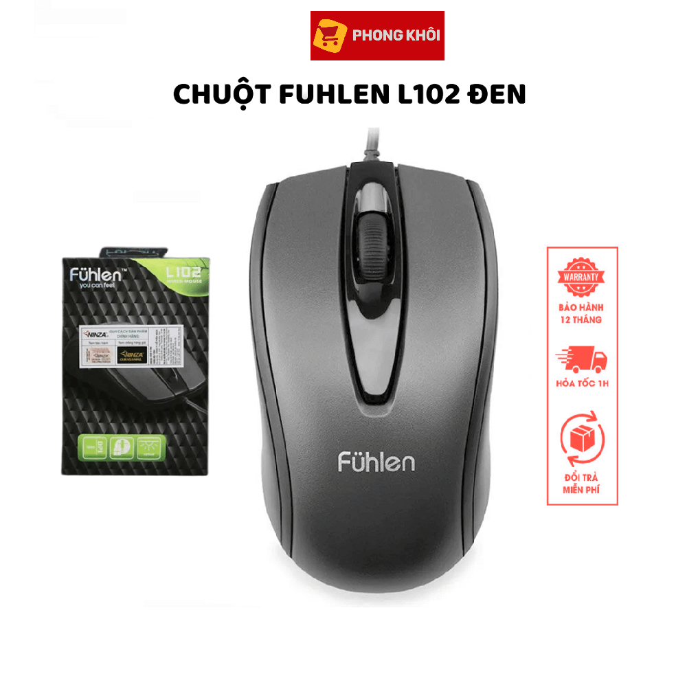 Chuột Có Dây Fuhlen L102 Nhập Khẩu - Bền Đẹp Giá Rẻ Dùng Cho Máy Tính ...