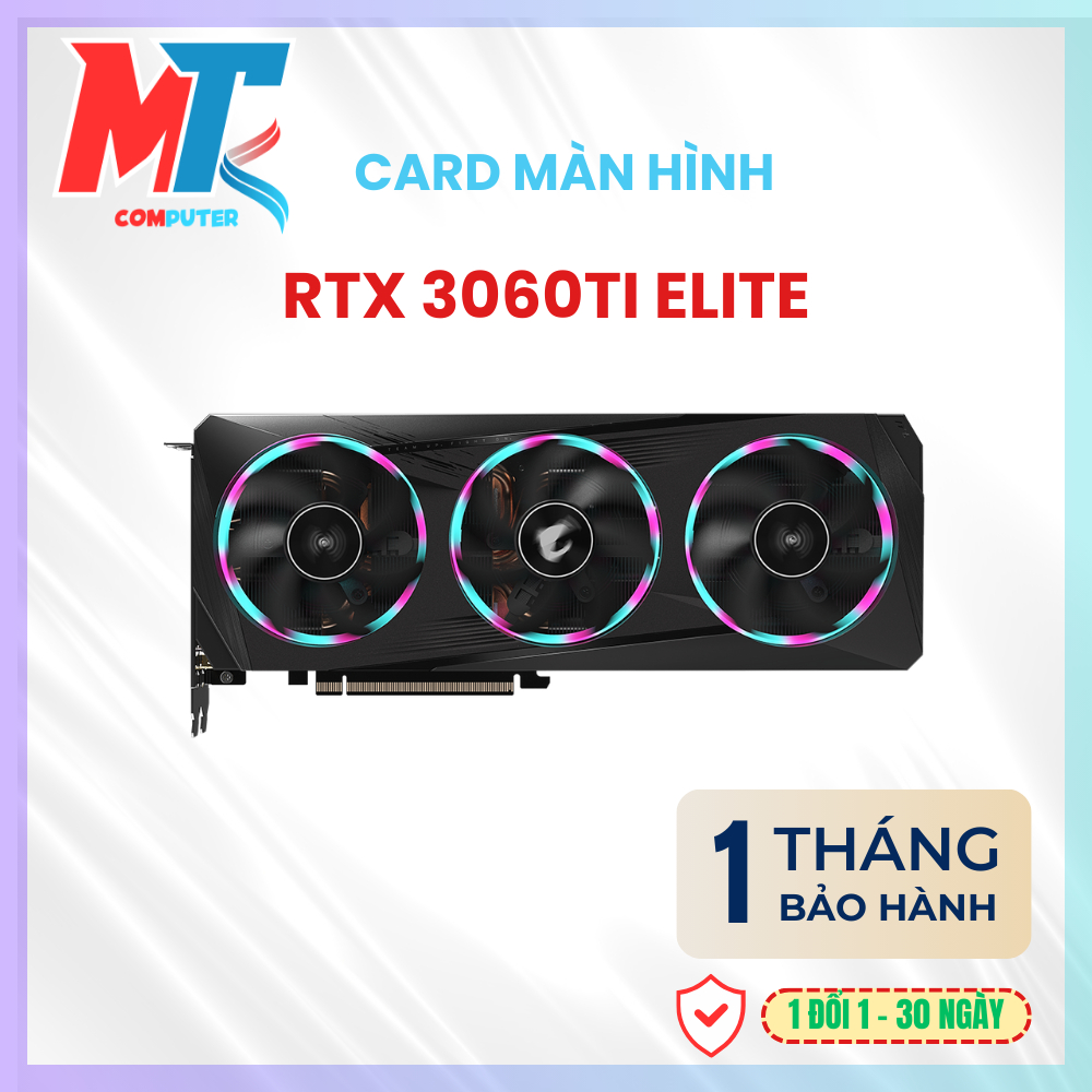 GIGABYTE GeForce RTX 3060 Ti ELITE 8GB – Hiệu năng mạnh mẽ, thiết kế ...