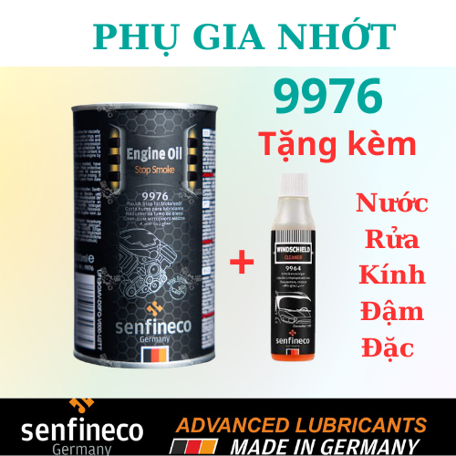 (MẪU MỚI) Phụ Gia Nhớt Senfineco 9976 Hỗ Trợ Bảo Vệ Động Cơ Dùng Được ...