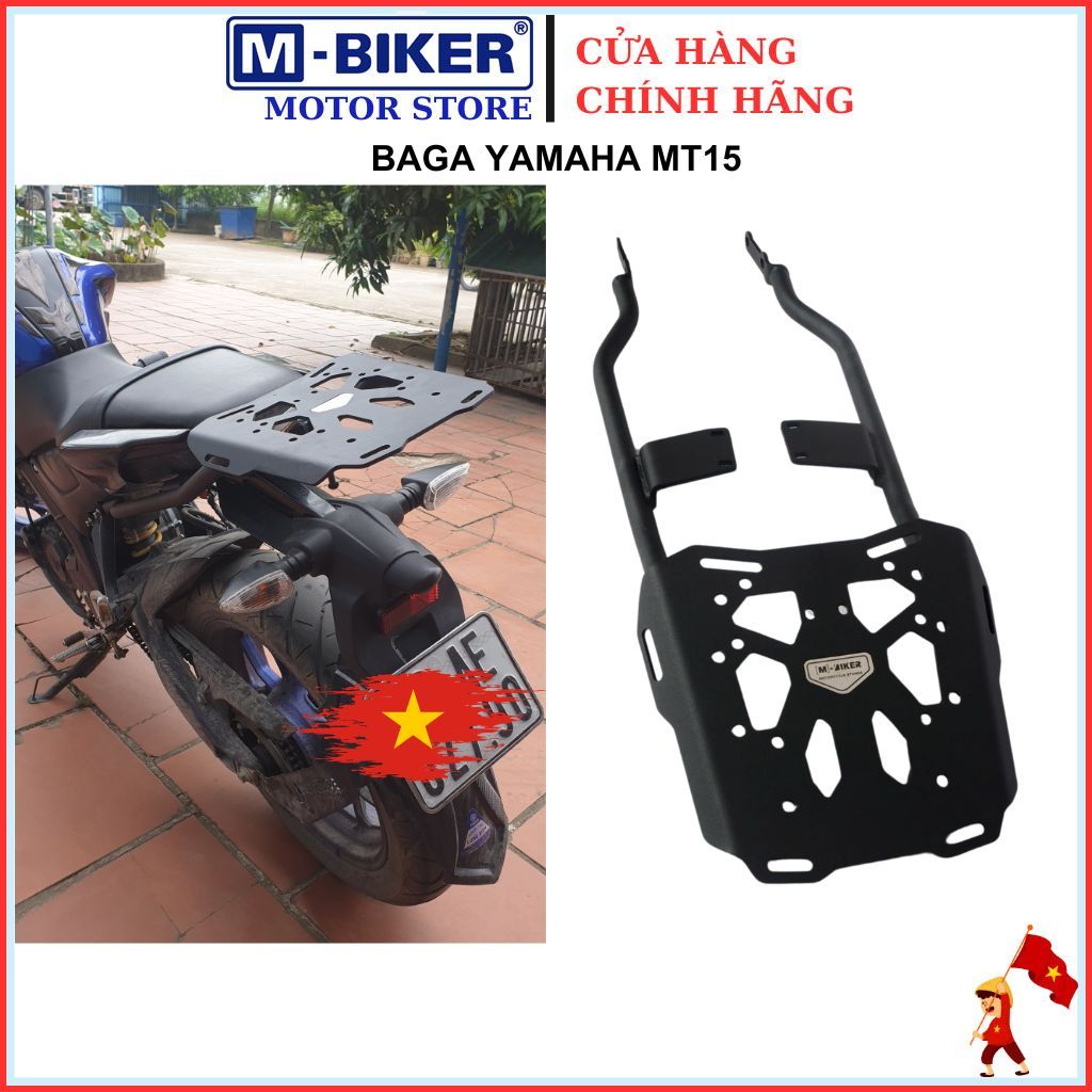 Baga MT15, Cảng sau gắn thùng MT15, Baga sau dành cho Yamaha MT15 chính ...