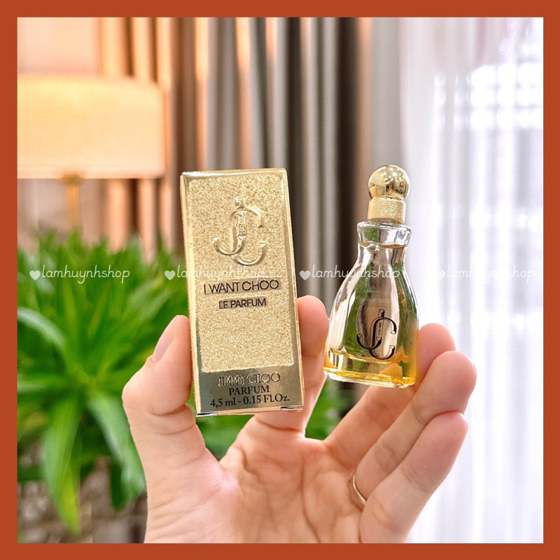 Nước hoa mini nữ JIMMY CHOO I WANT CHOO LE PARFUM 4,5ml | Shopee Việt Nam
