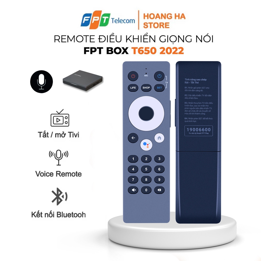 [Chính hãng FPT] Remote FPT Play Box 650 - Có Tính Năng Điều Khiển ...