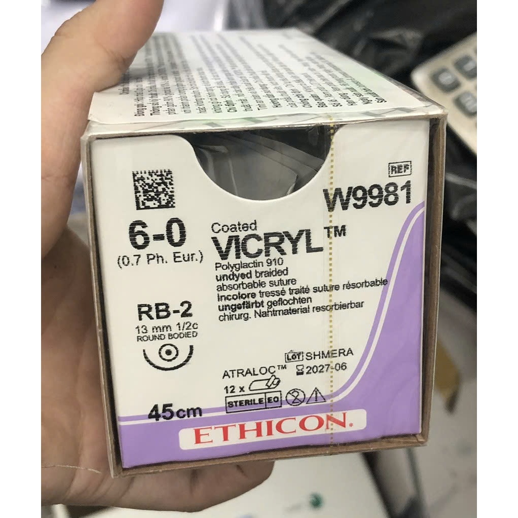 Chỉ Vicryl 6/0 Kim Tròn W9981 - Lẻ | Shopee Việt Nam