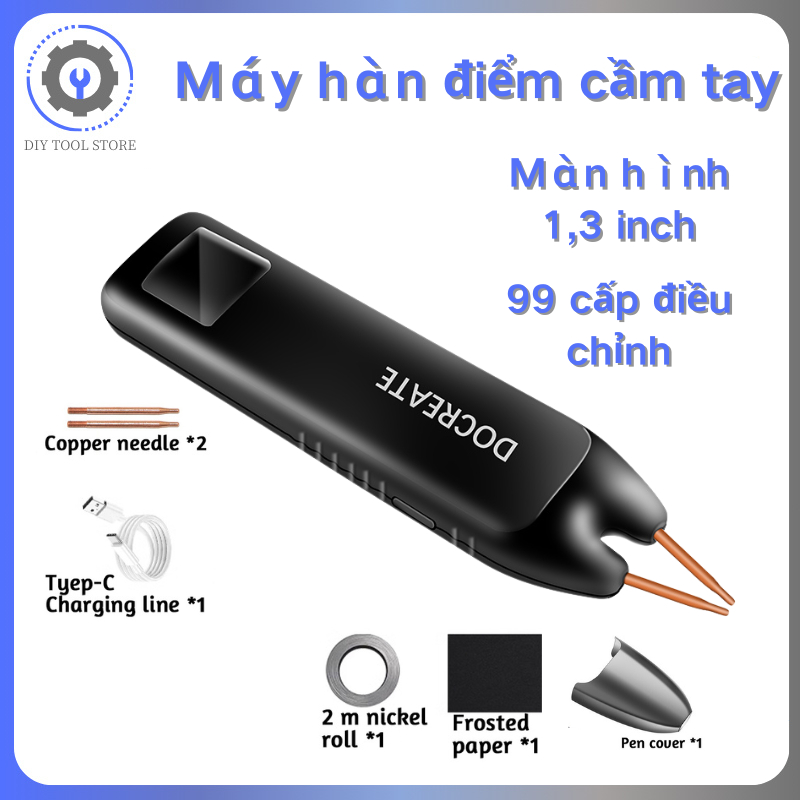 Máy hàn pin cầm tay，Máy hàn điểm pin di động,Máy hàn mạ kẽm 18650,Màn ...