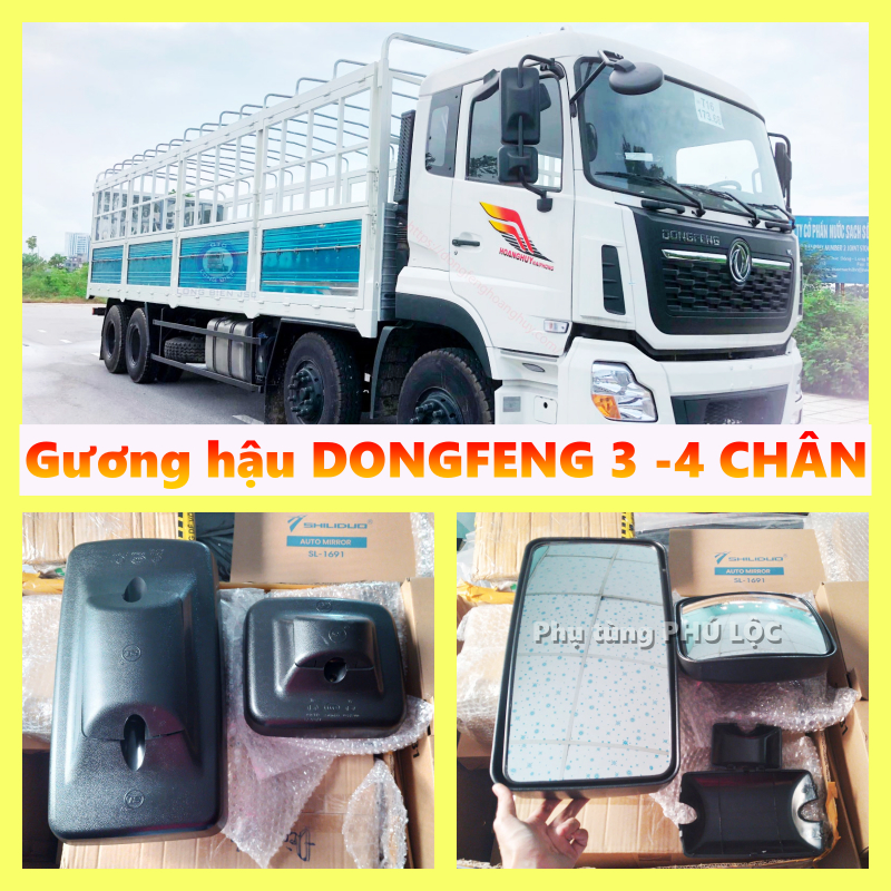Gương chiếu hậu xe tải DONGFENG 3 chân 4 chân 15T 20T 25T hàng chuẩn ( giá 1 cái) | Shopee Việt Nam