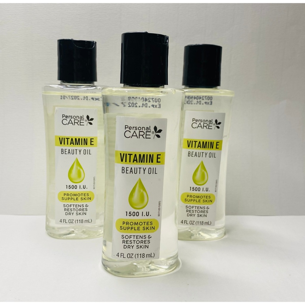 Dầu dưỡng da Vitamin E Personal Care Beauty Oil 1500IU for face and skin 118ml - Hàng Mỹ ...