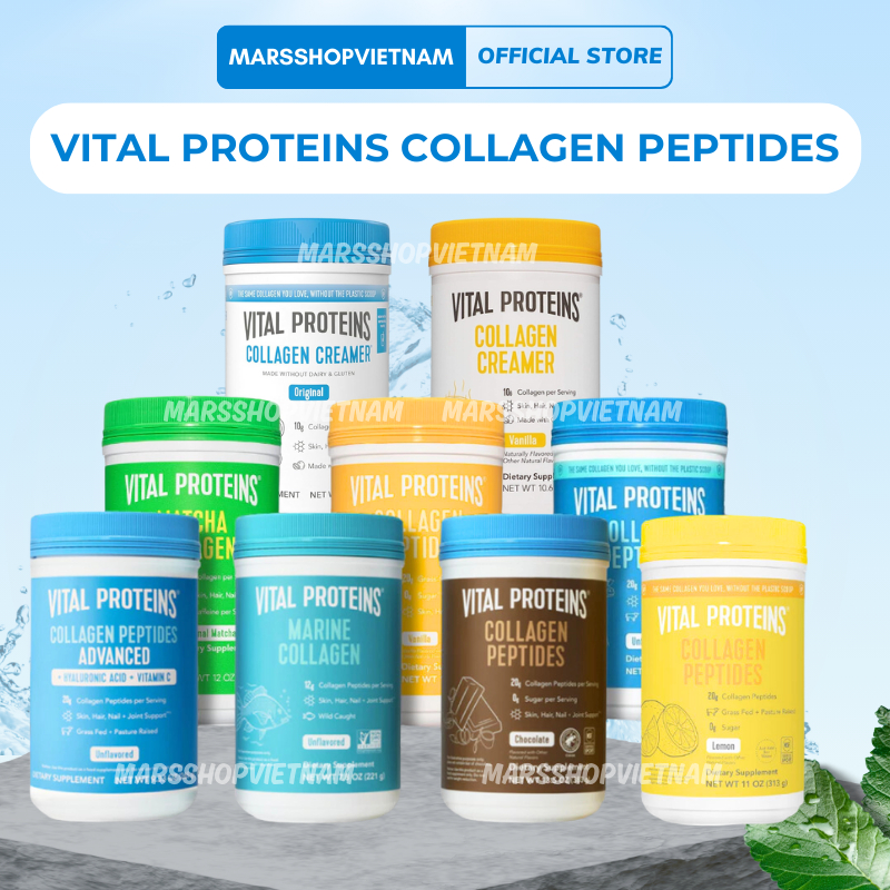 Bột Collagen Vital Proteins Collagen Peptides, Collagen Thuỷ Phân Vital ...