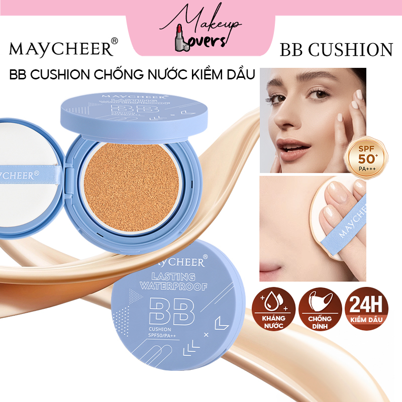 Cushion Maycheer phấn nước che khuyết điểm hoàn hảo lâu trôi ẩm mướt ...