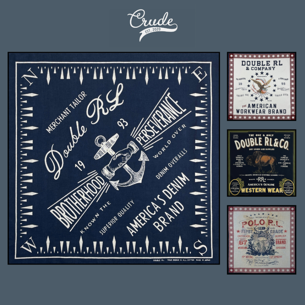 Khăn vuông Bandana DOUBLE RL - Ralph Lauren | Shopee Việt Nam