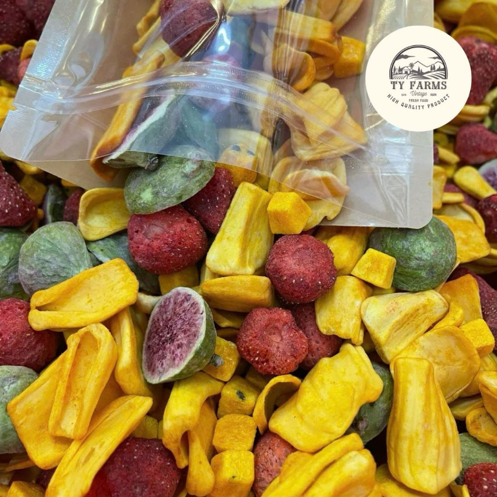Trái cây sấy thăng hoa Dâu Tây, Mít, Sung Mỹ TY Farms 300gr | Shopee ...