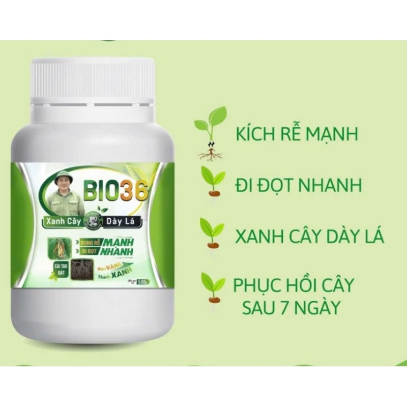 Bio 36 500gr (hàng chính hãng) siêu kích rễ, kích đọt | Shopee Việt Nam