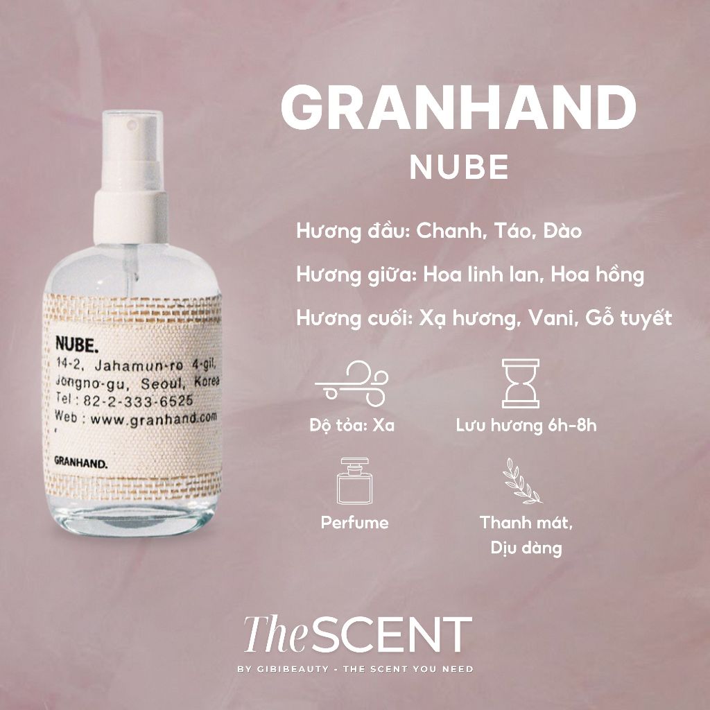 Nước hoa Granhand Nube | Shopee Việt Nam