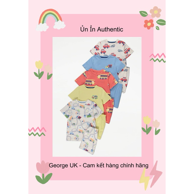 [Auth - Tách set] Set bộ bé trai George UK | Shopee Việt Nam
