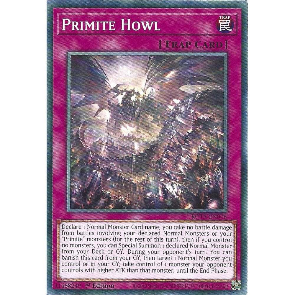 [KW2 Yugioh] [EN-UK-US-AE] Thẻ bài Primite Howl - ROTA-EN076 AE076 ...