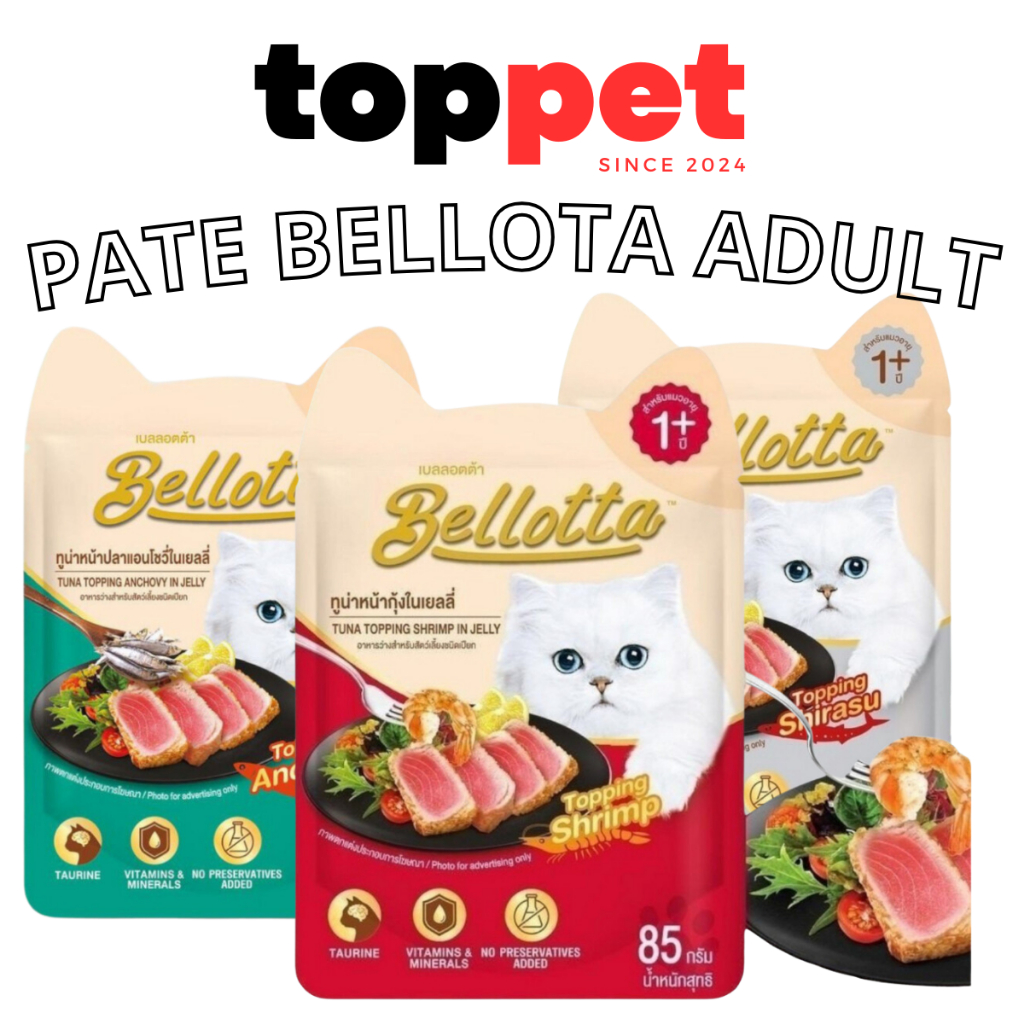 Pate Bellota Adult cho mèo trưởng thành. Pate dinh dưỡng cho mèo ...