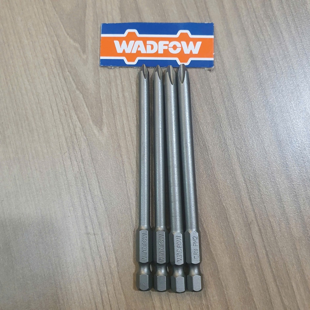Mũi vít PH1 và PH2 chuẩn ngắn thép CRV có từ tính Wadfow | Shopee Việt Nam