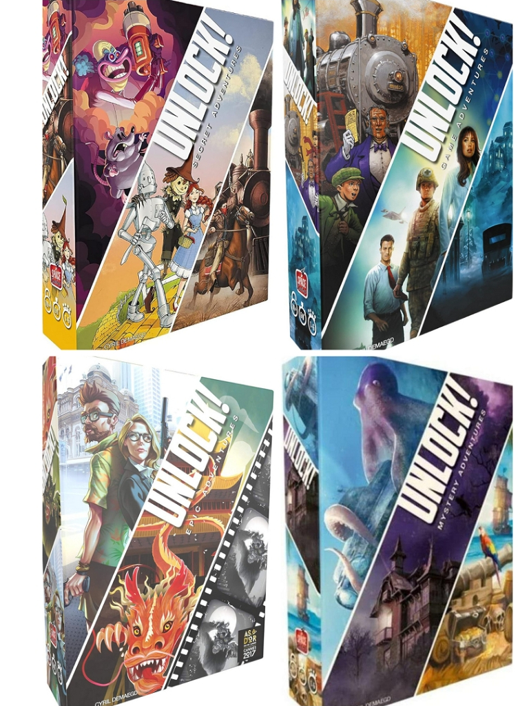 [Chính Hãng] Unlock! - Series Game Thoát Hiểm và Giải Đố Thử Thách ...