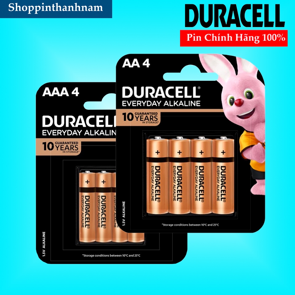 Pin AA , Pin AAA Duracell Alkaline Cao Cấp Siêu Bền - Hàng Chính Hãng ...