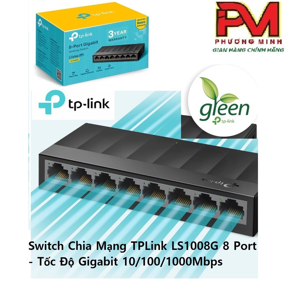 8-port switch - Giá Tốt, Miễn Phí Vận Chuyển, Đủ Loại | Shopee Việt Nam
