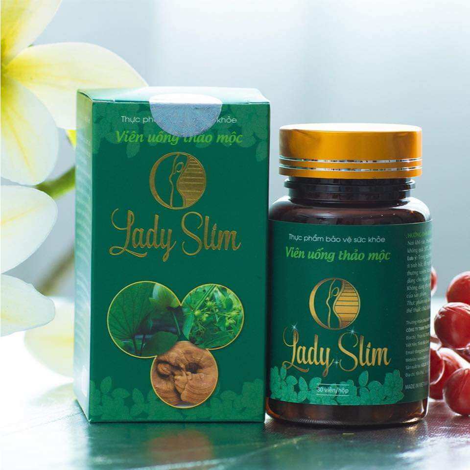 Giảm cân Lady Slim, Hộp 30 viên | Shopee Việt Nam