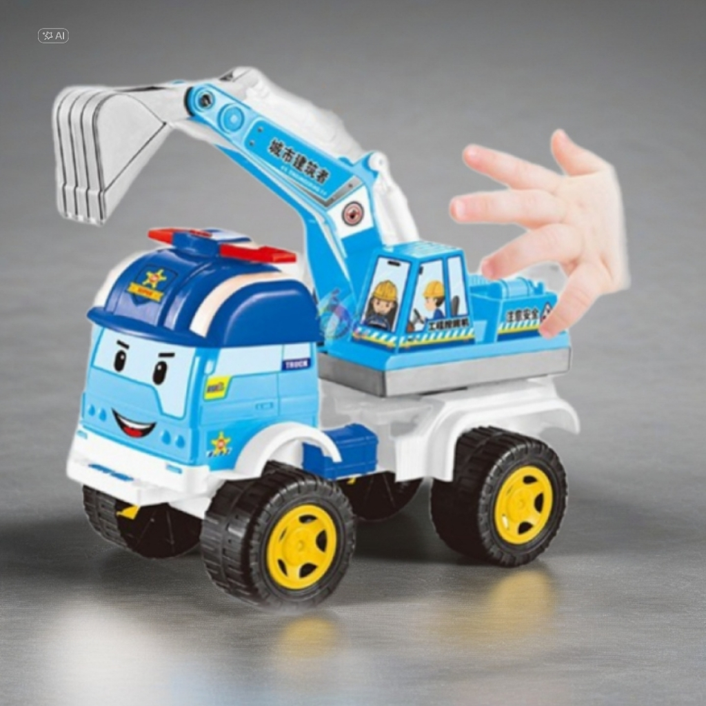 Xe Cẩu Poli Màu Sắc Được Các Bạn Nhỏ Vô Cùng Ưa Thích An Kids | Shopee ...