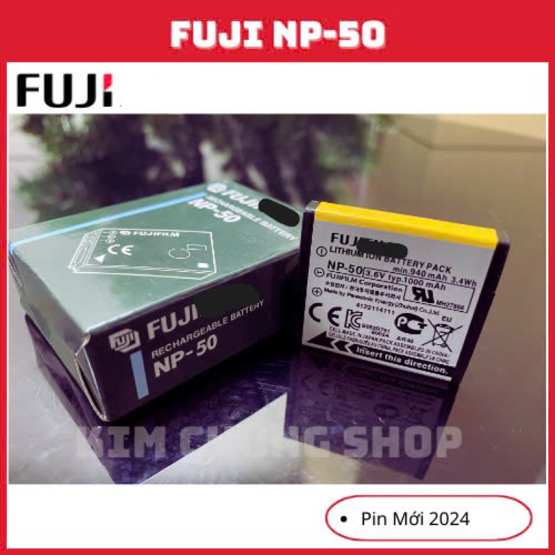 Pin Pinhium Fujifilm NP-50 cho dòng máy FUJIFILM X20 / X10 / XF1 ...